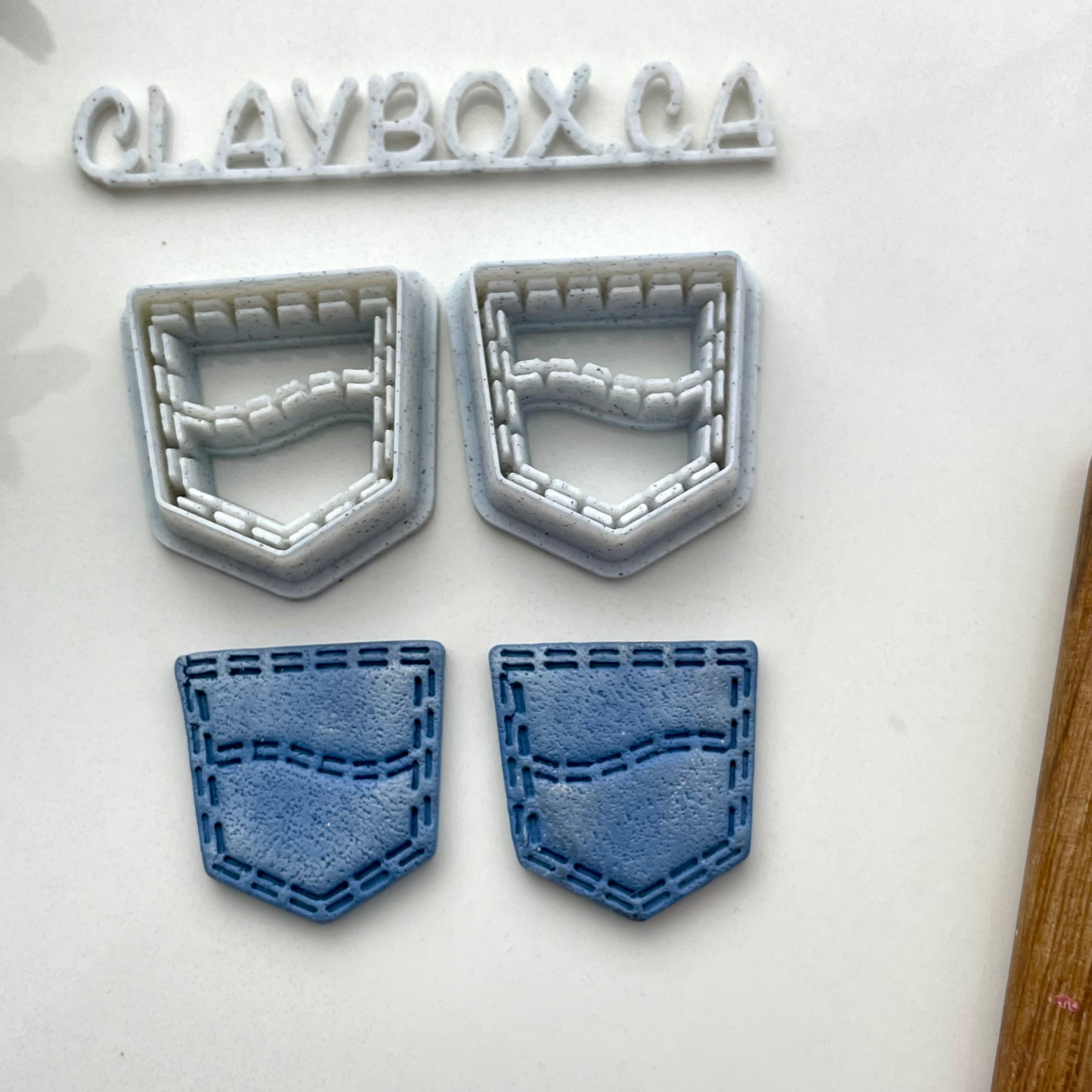 Jean pocket cutter pair – Clay Box Supplies